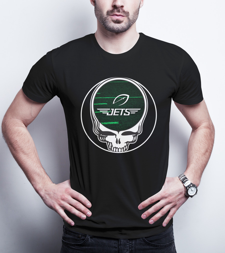 New York Jets Skull T-Shirt