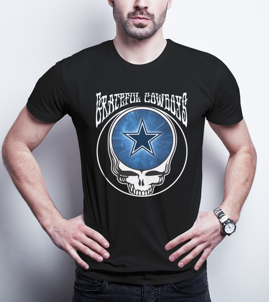 Star Skull Grateful Cowboys Dallas Fusion T-Shirt