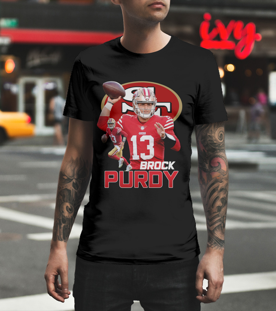Brock Purdy San Francisco 49ers 13 Football Quarterback NFL T-Shirt