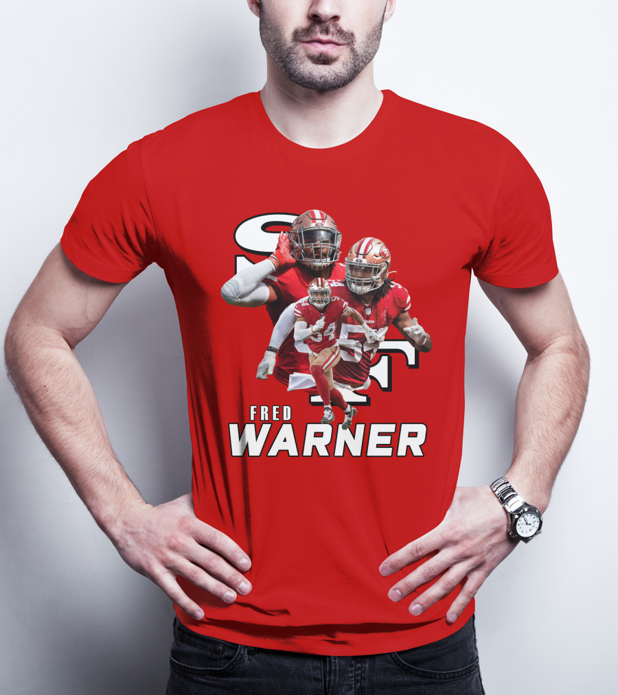 Fred Warner 49ers SF Football Number 54 T-Shirt