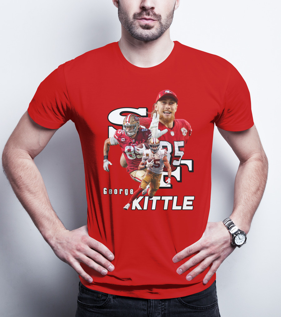George Kittle 85 SF 49ers Football Star T-Shirt