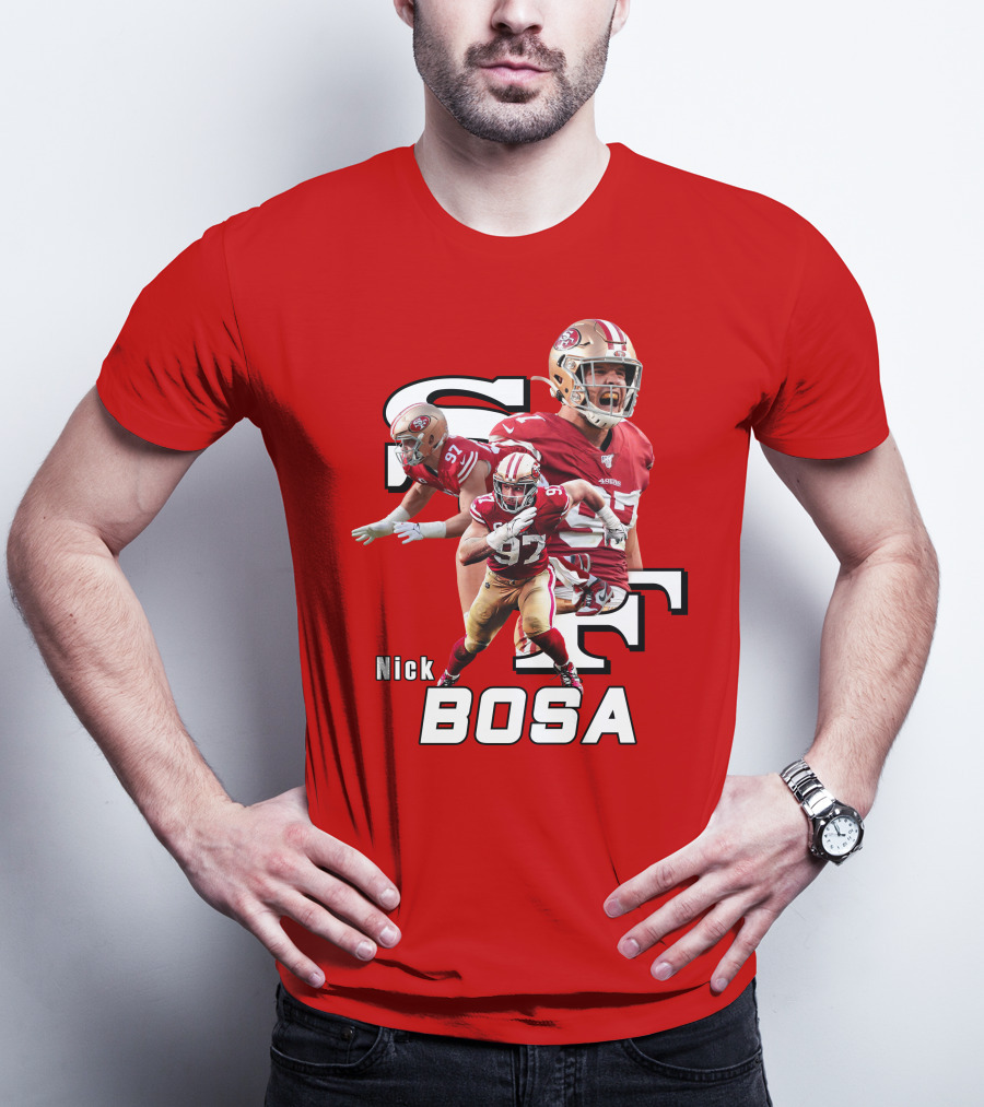 Nick Bosa 49ers Football Player SF T-Shirt