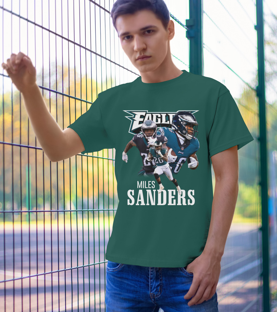 Eagles MS26 Running Back Action Play T-Shirt