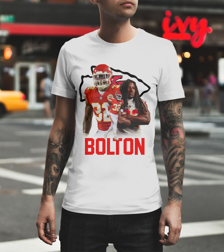 Kansas City Football NB32 Bolton Chiefs Red Brigade T-Shirt