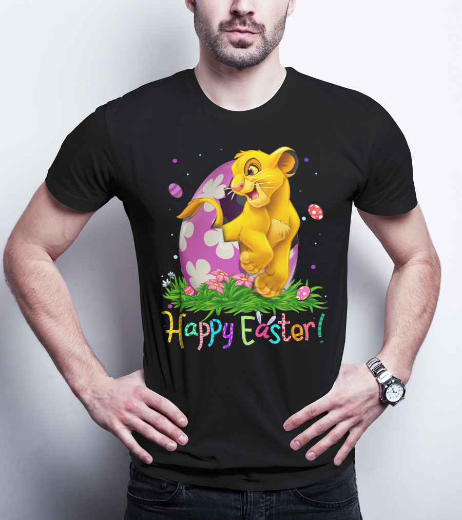 Simba Happy Easter Egg Celebration T-Shirt