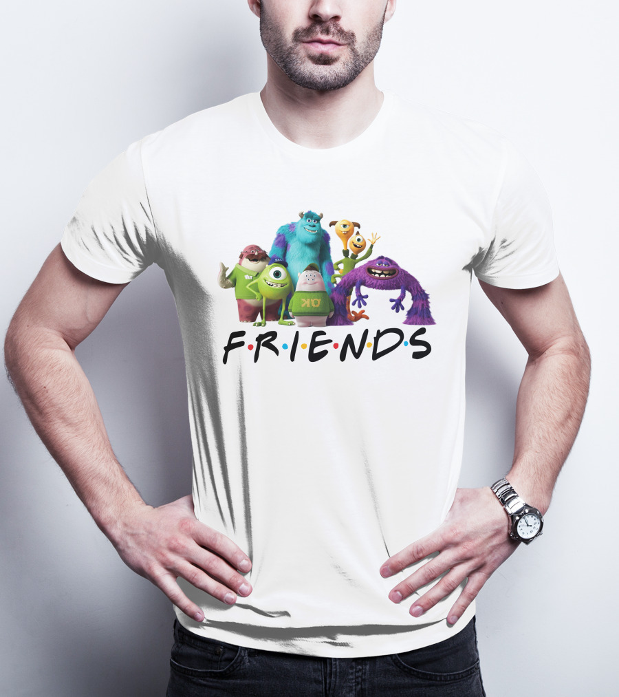 Monsters University Friends Pixar Characters T-Shirt