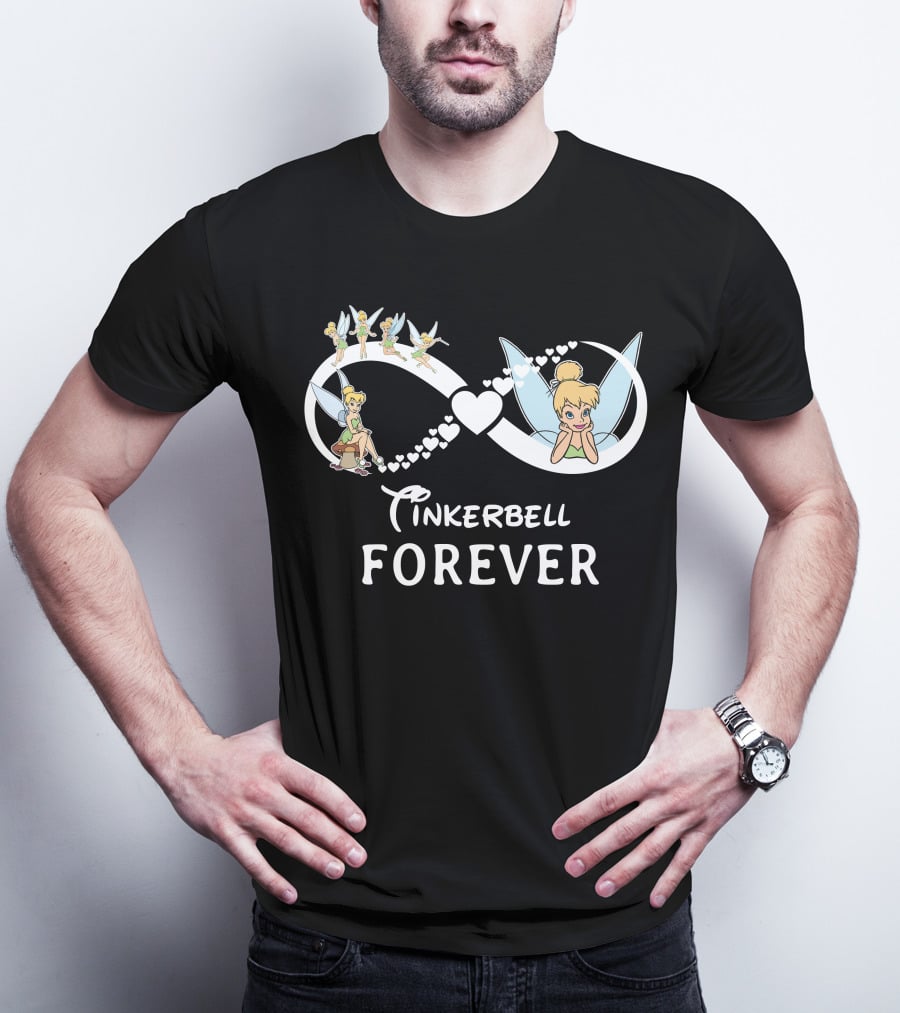 Tinkerbell Forever Infinity Heart Collection T-Shirt