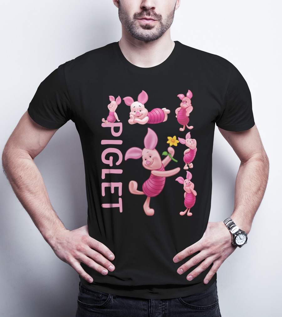 Piglet Delightful Poses Collection T-Shirt