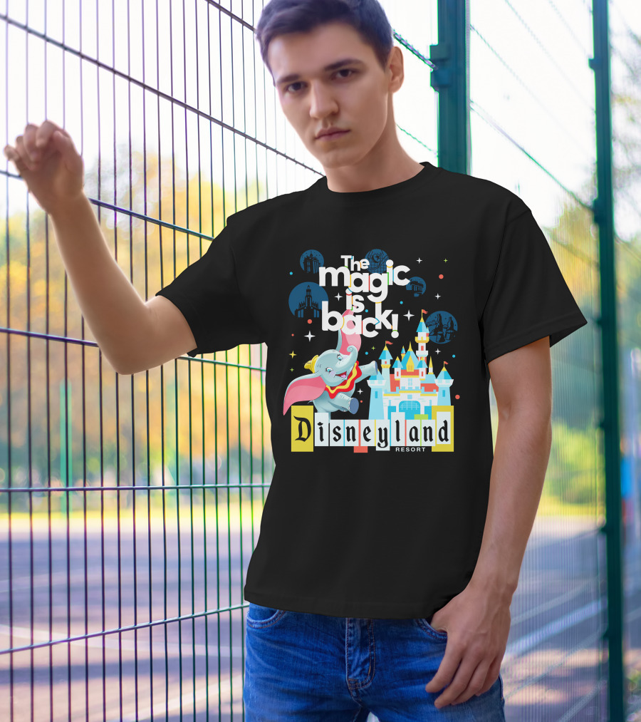The Magic Is Back Dumbo Disneyland Resort T-Shirt