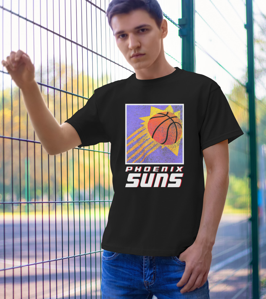 Phoenix Suns Basketball Vintage Style Retro T-Shirt