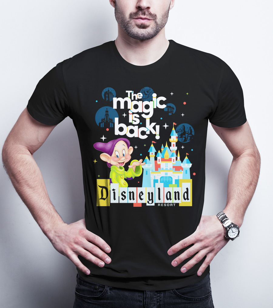 The Magic Is Back Dopey Disneyland Resort T-Shirt