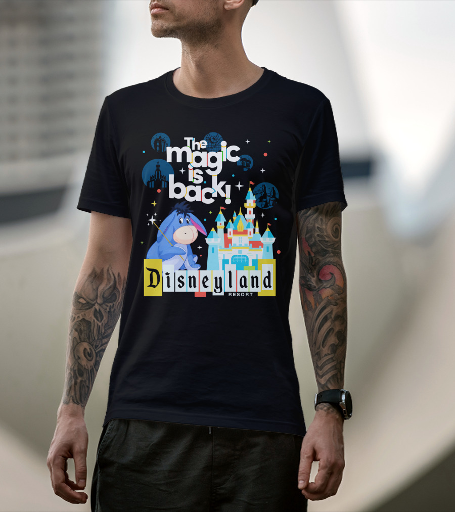 The Magic Is Back Disneyland Resort Eeyore T-Shirt