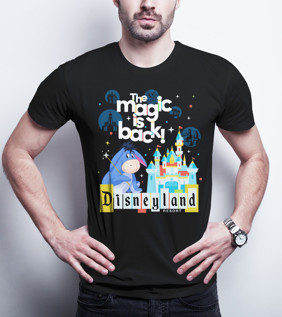 The Magic Is Back Disneyland Resort Eeyore T-Shirt