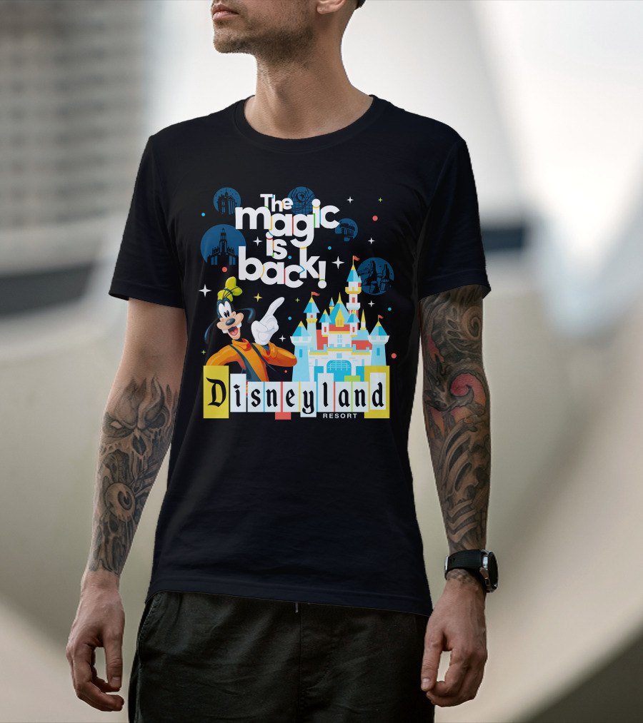 The Magic Is Back Goofy Disneyland Resort T-Shirt