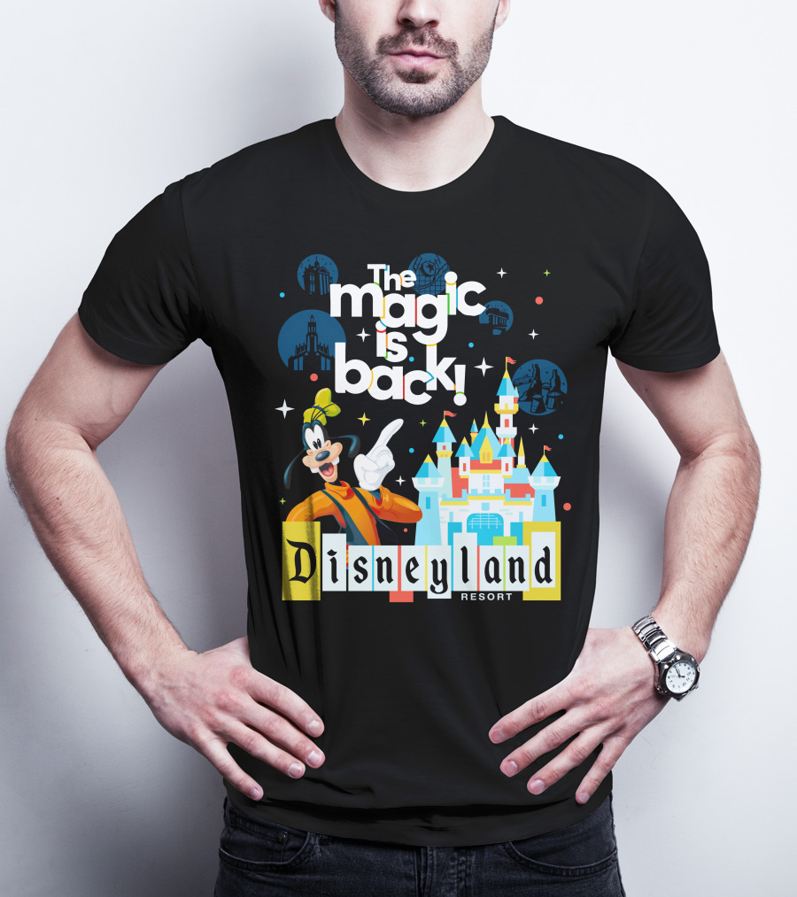 The Magic Is Back Goofy Disneyland Resort T-Shirt
