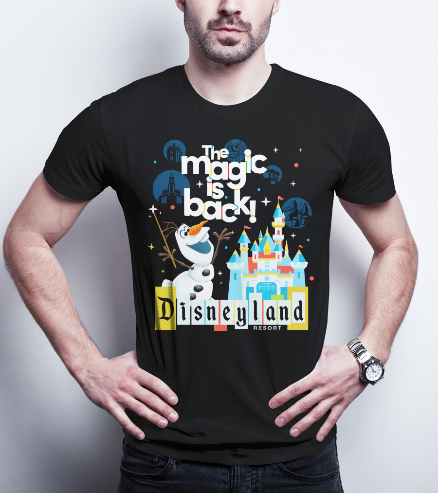The Magic Is Back Olaf Disneyland Resort T-Shirt