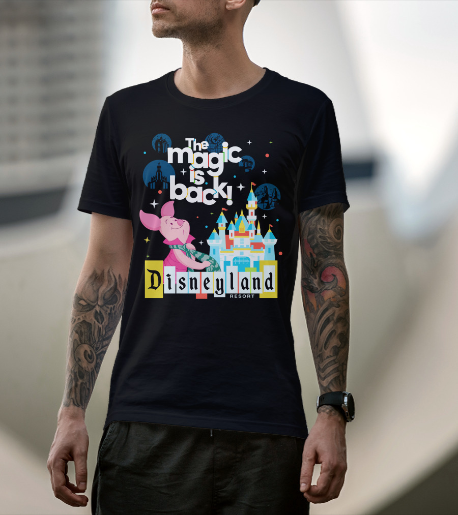 The Magic Is Back Piglet Disneyland Resort T-Shirt