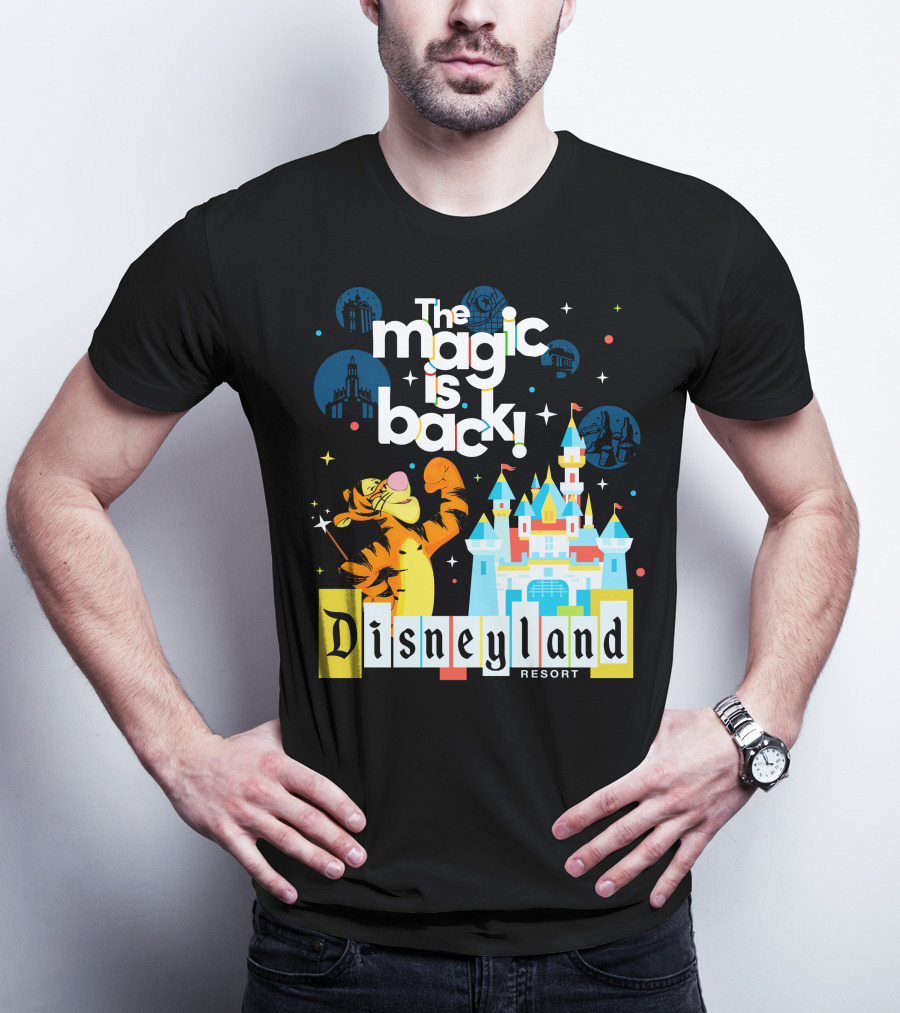 The Magic Is Back Tigger Disneyland Resort T-Shirt