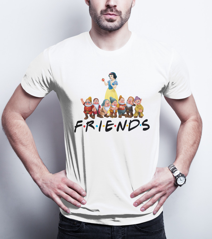 Disney Snow White And The Seven Dwarfs Friends T-Shirt