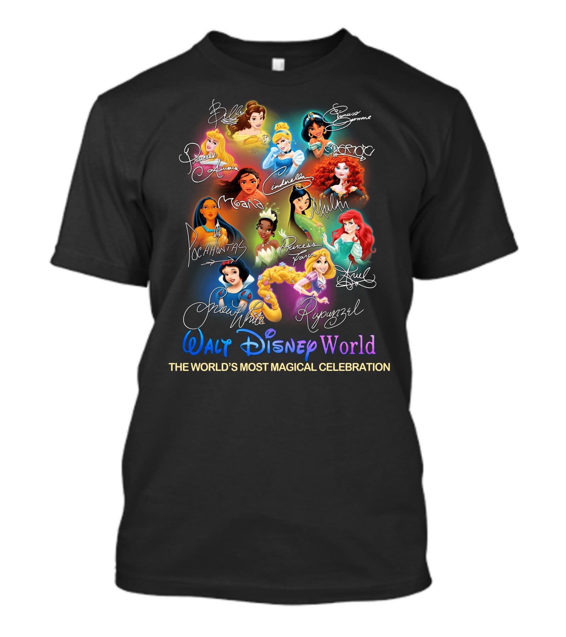 Walt Disney World Princess Celebration The World's Most Magical Celebration T-Shirt