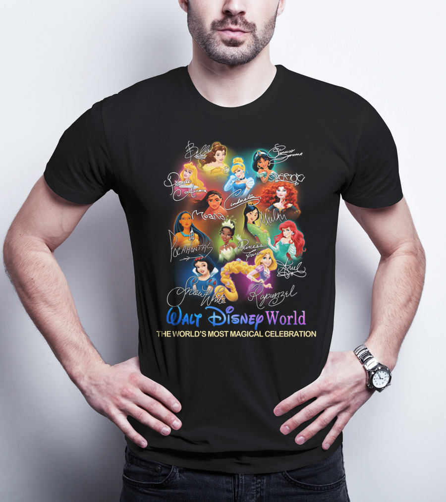 Walt Disney World Princess Celebration The World's Most Magical Celebration T-Shirt