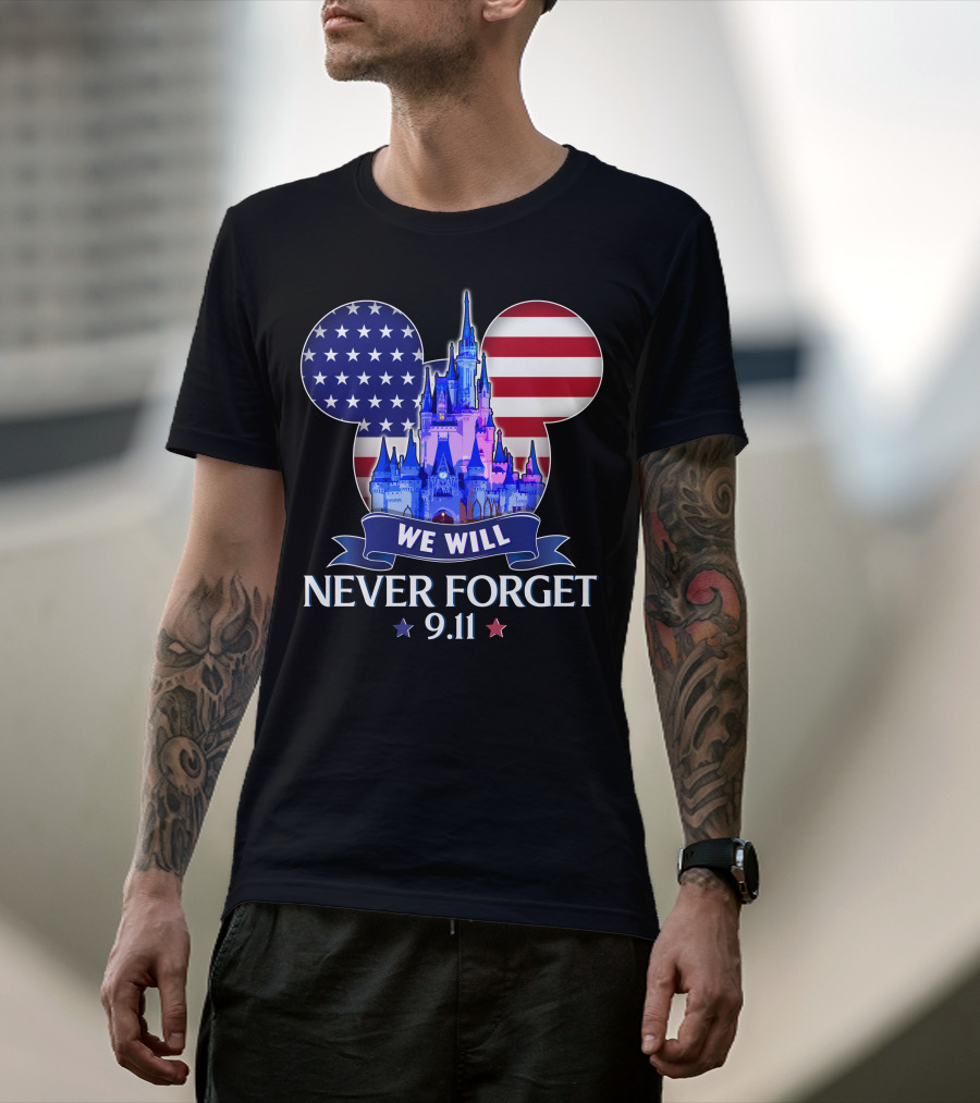 Castle We Will Never Forget 9.11 T-Shirt