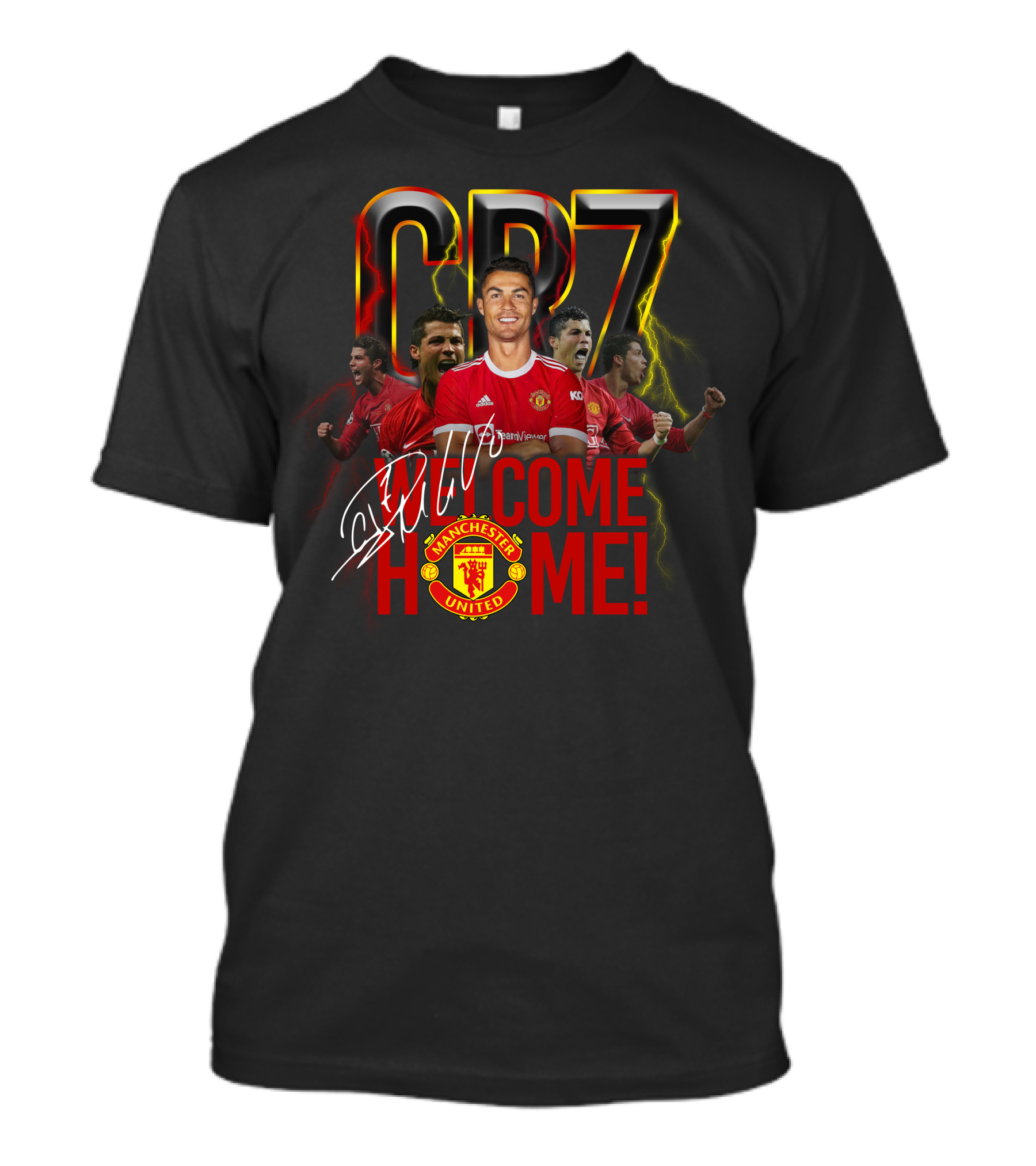 Cr7 Welcome Home Manchester United T-Shirt