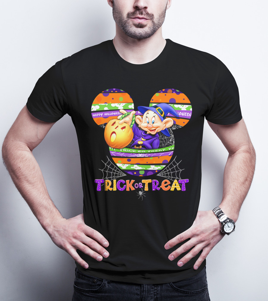 Happy Halloween Dopey Trick Or Treat T-Shirt