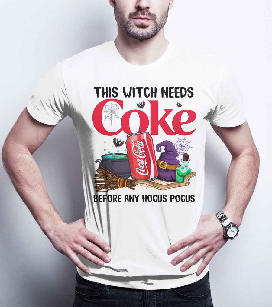 This Witch Needs Coke Before Any Hocus Pocus T-Shirt