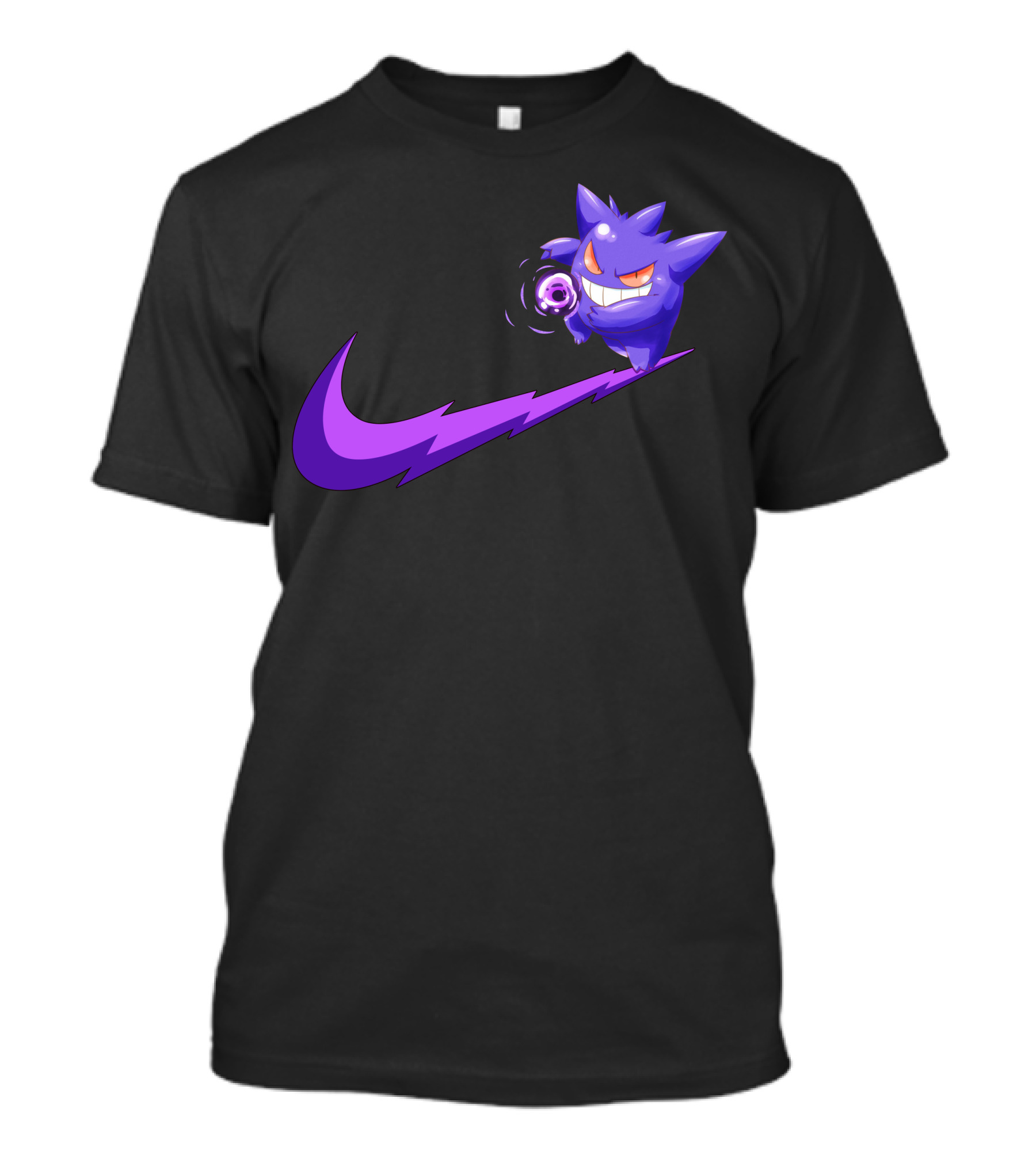 Gengar Ghost Type Nike Crossover T-Shirt