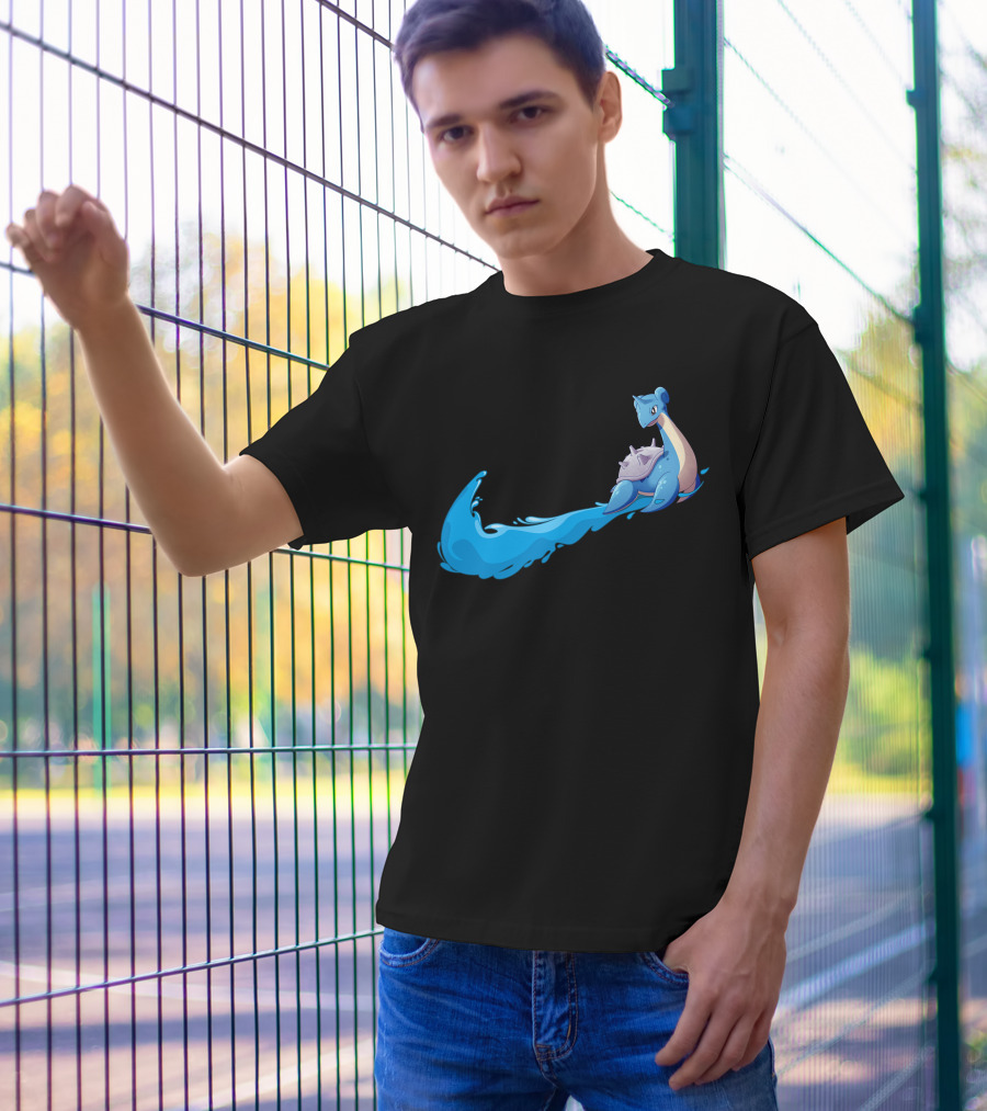 Lapras Water-Type Pokémon Splash T-Shirt
