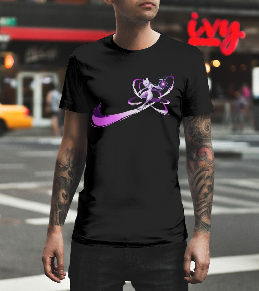 Mewtwo Psychic Power Energy Burst T-Shirt