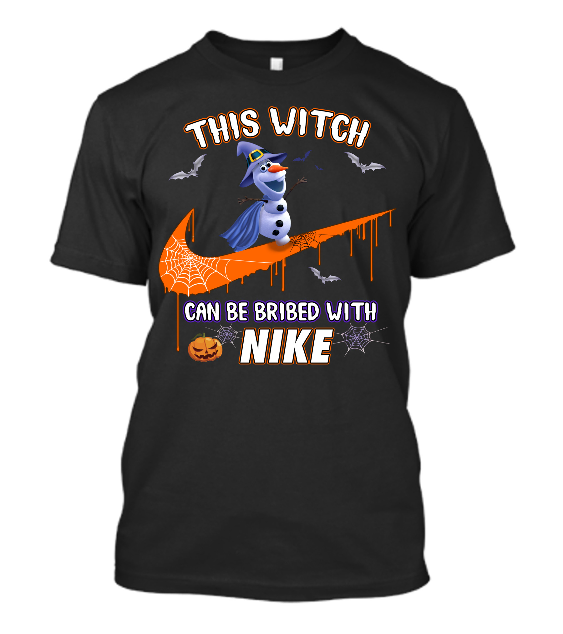 This Witch Can Be Bribed With Nike Olaf Halloween T-Shirt