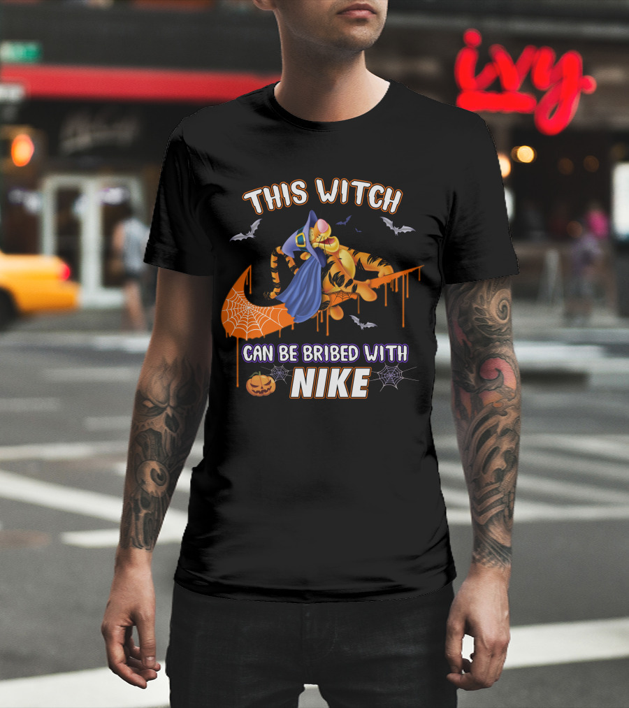 This Witch Can Be Bribed With Nike Tigger T-Shirt