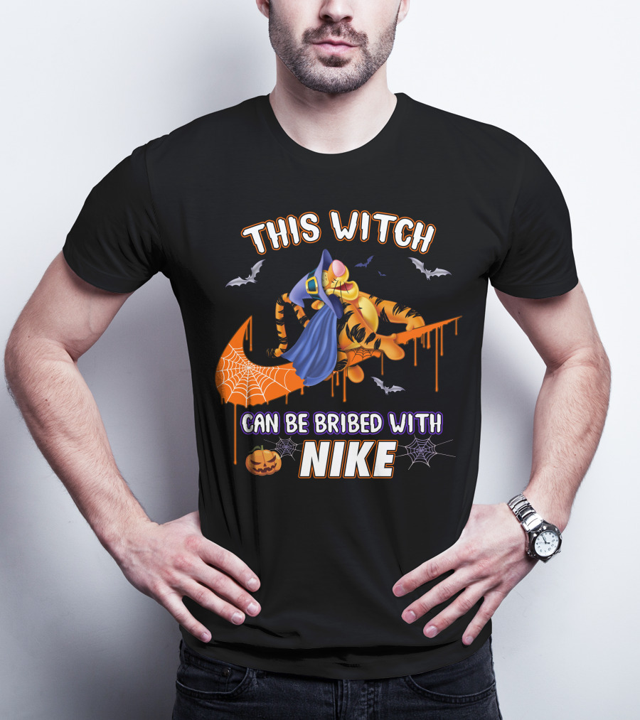 This Witch Can Be Bribed With Nike Tigger T-Shirt