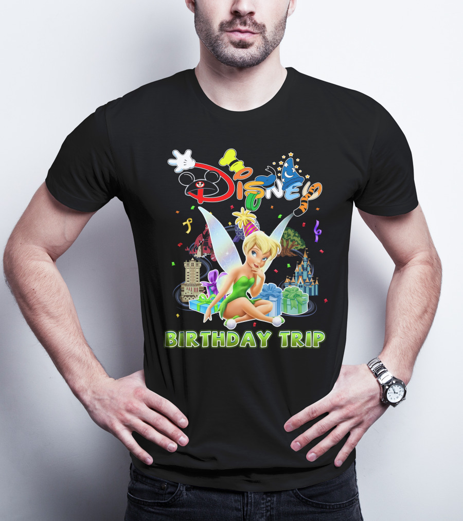 Disney Tinkerbell Birthday Trip Adventure T-Shirt