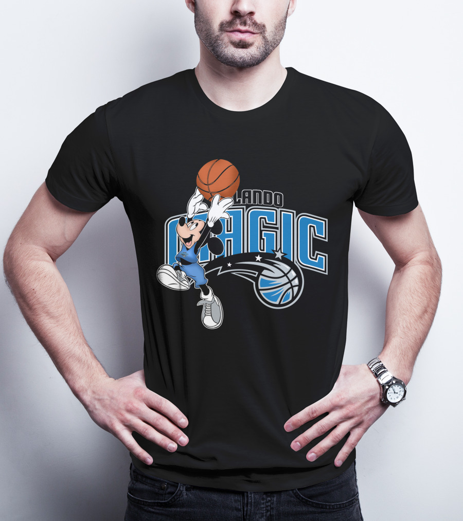 Mickey Orlando Magic Basketball T-Shirt