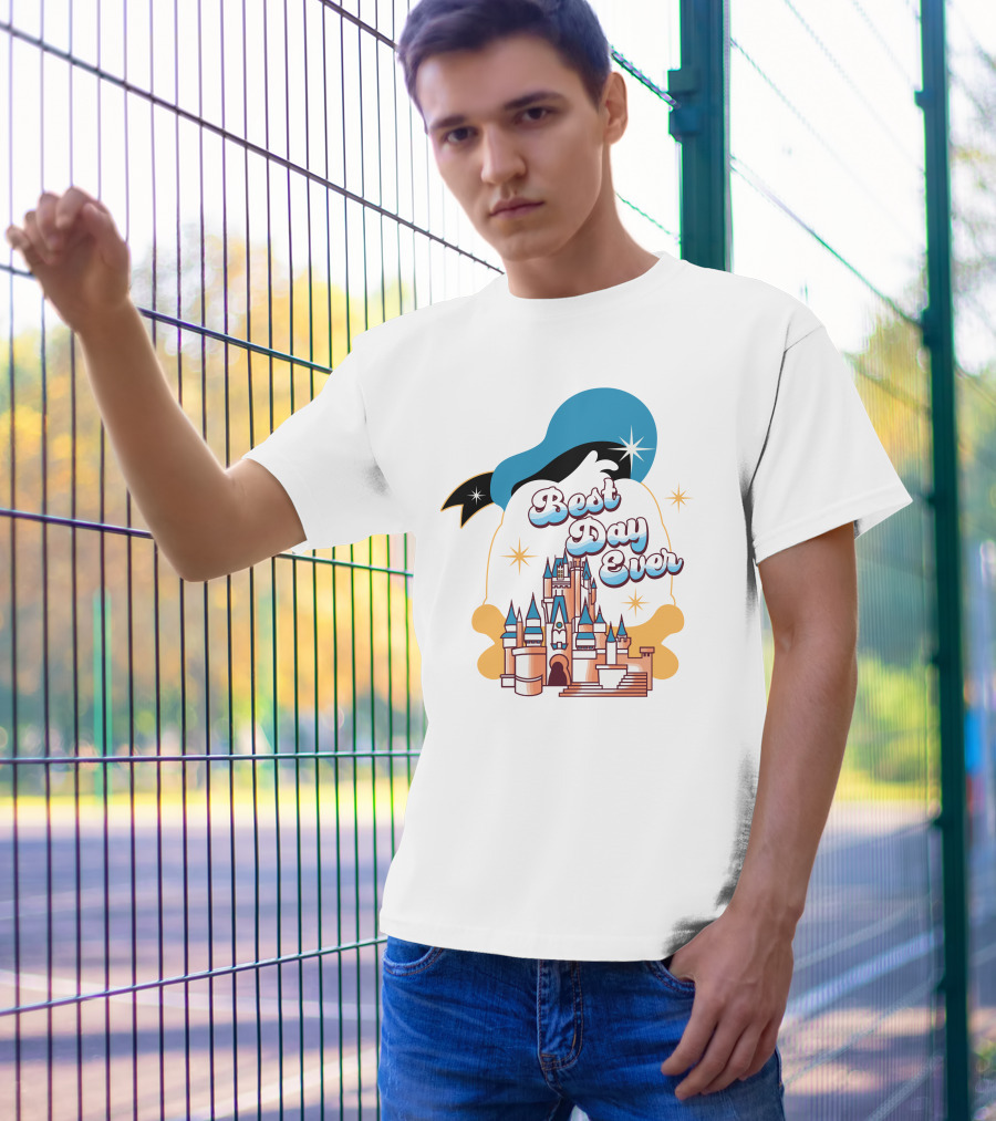 Best Day Ever Castle And Donald Hat T-Shirt