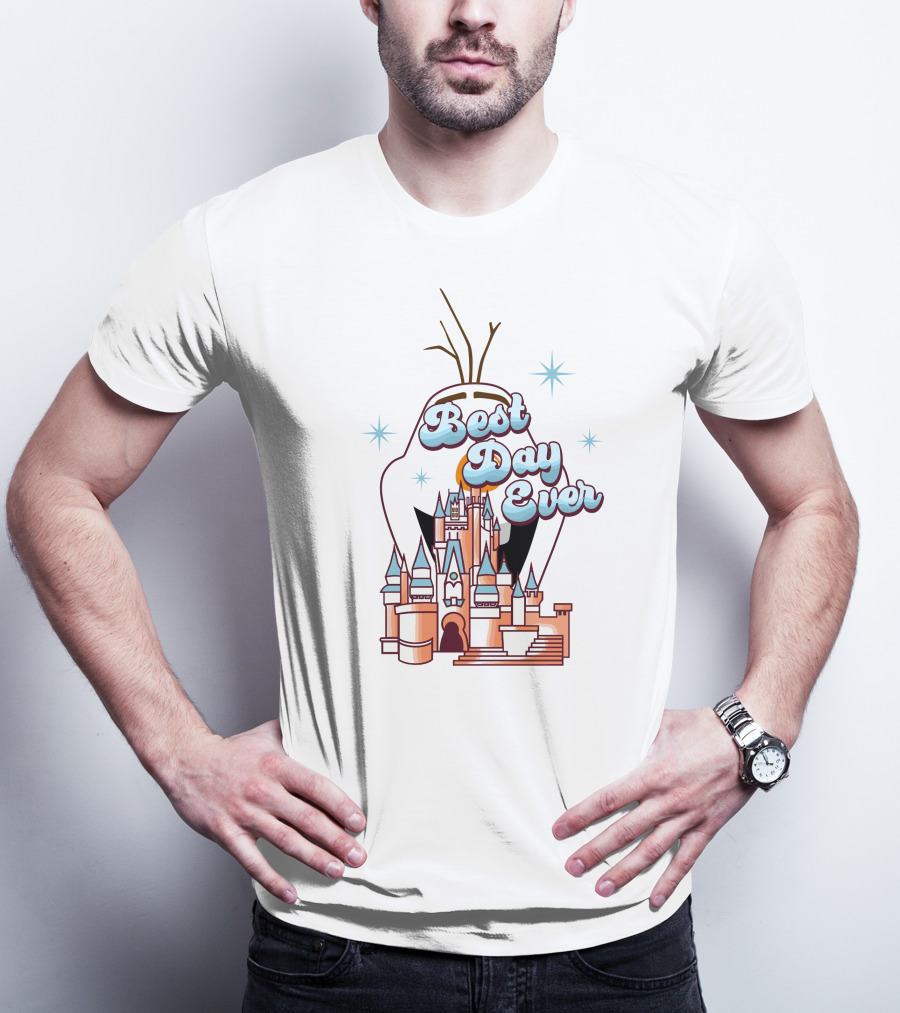 Best Day Ever Olaf Castle T-Shirt