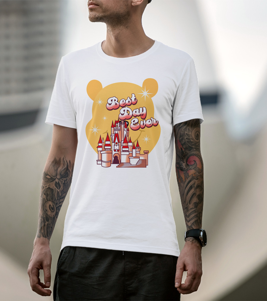 Best Day Ever Pooh Castle T-Shirt