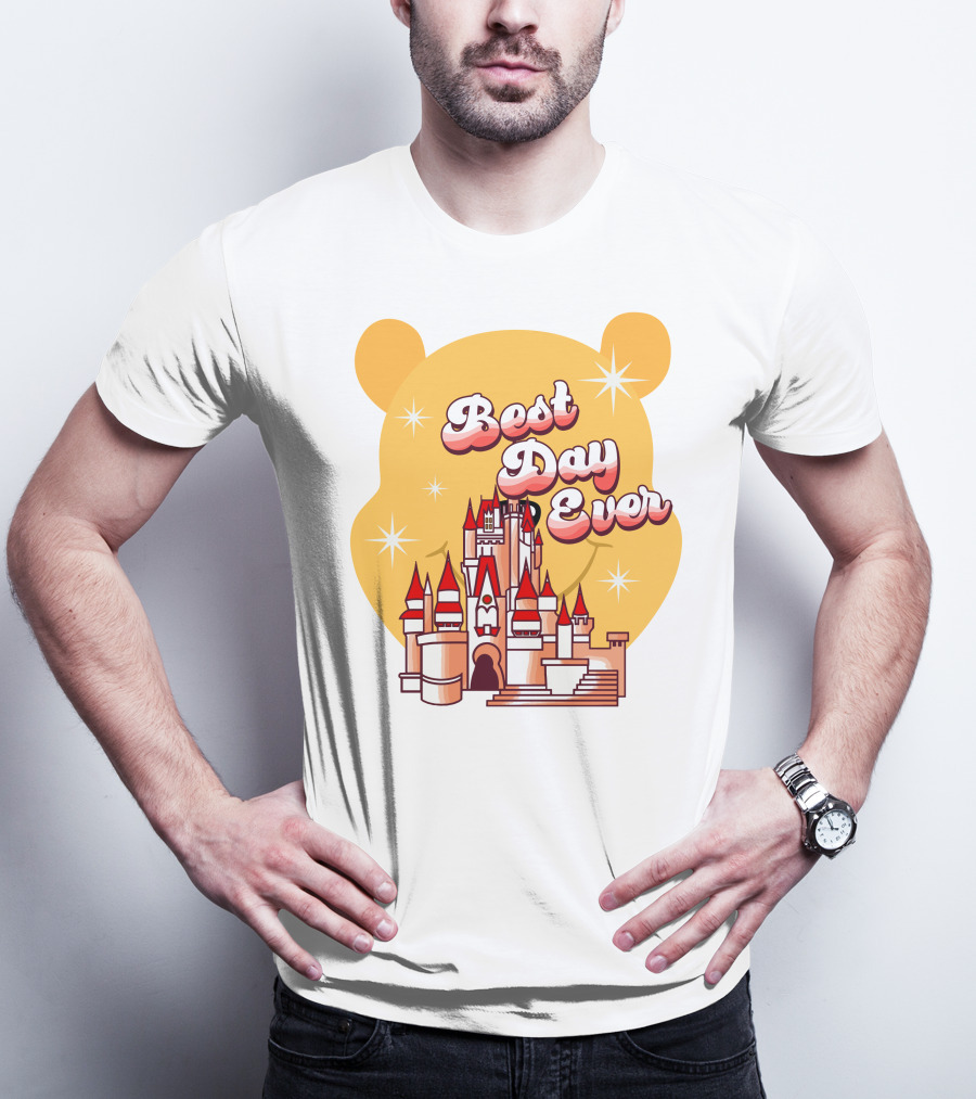 Best Day Ever Pooh Castle T-Shirt