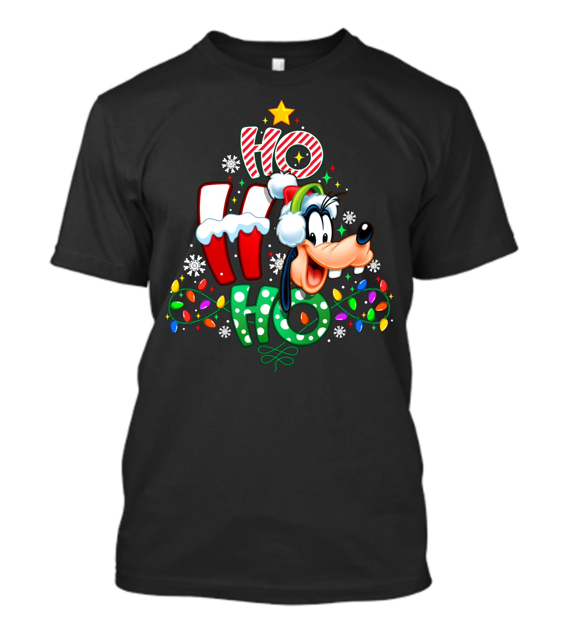 Disney Goofy Christmas Ho Ho Ho T-Shirt