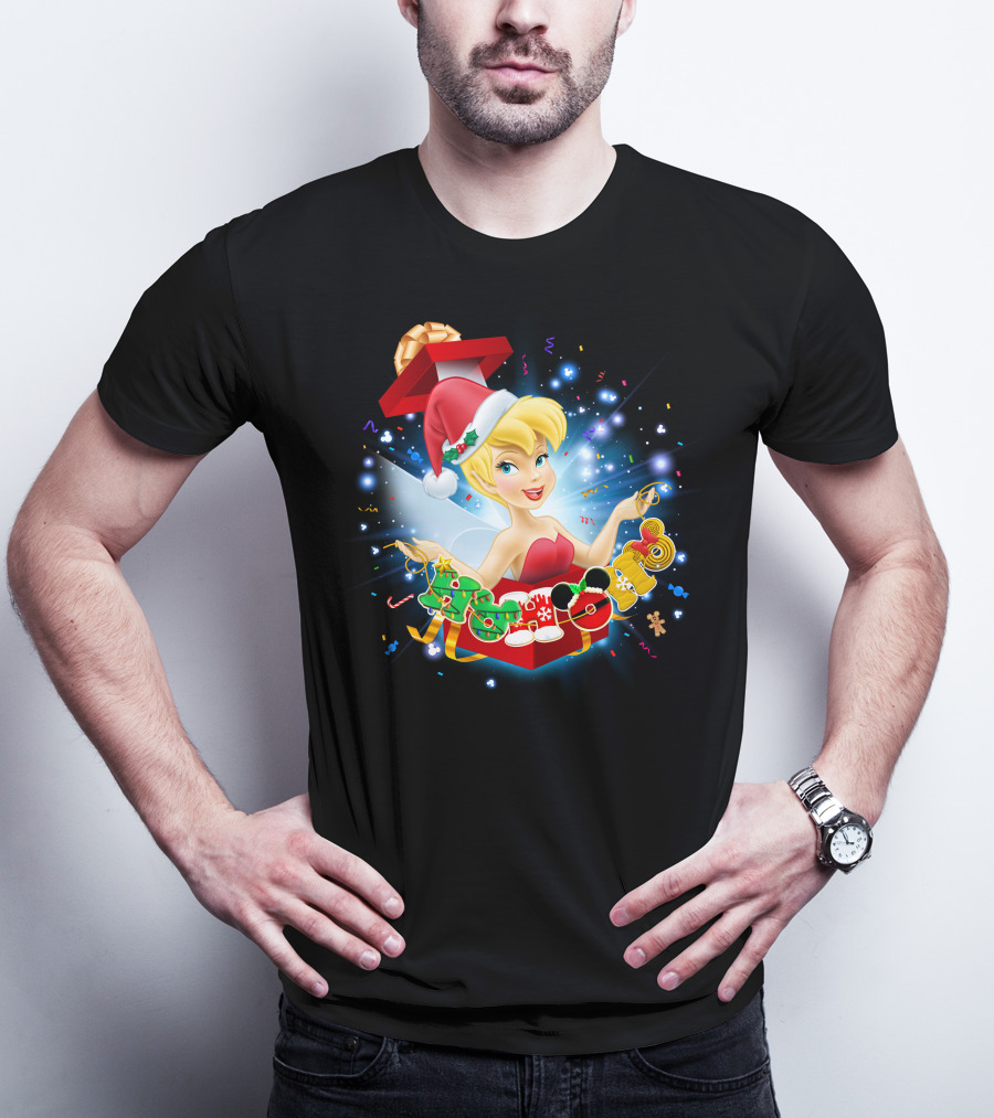 Tinkerbell Christmas Lights Magic T-Shirt