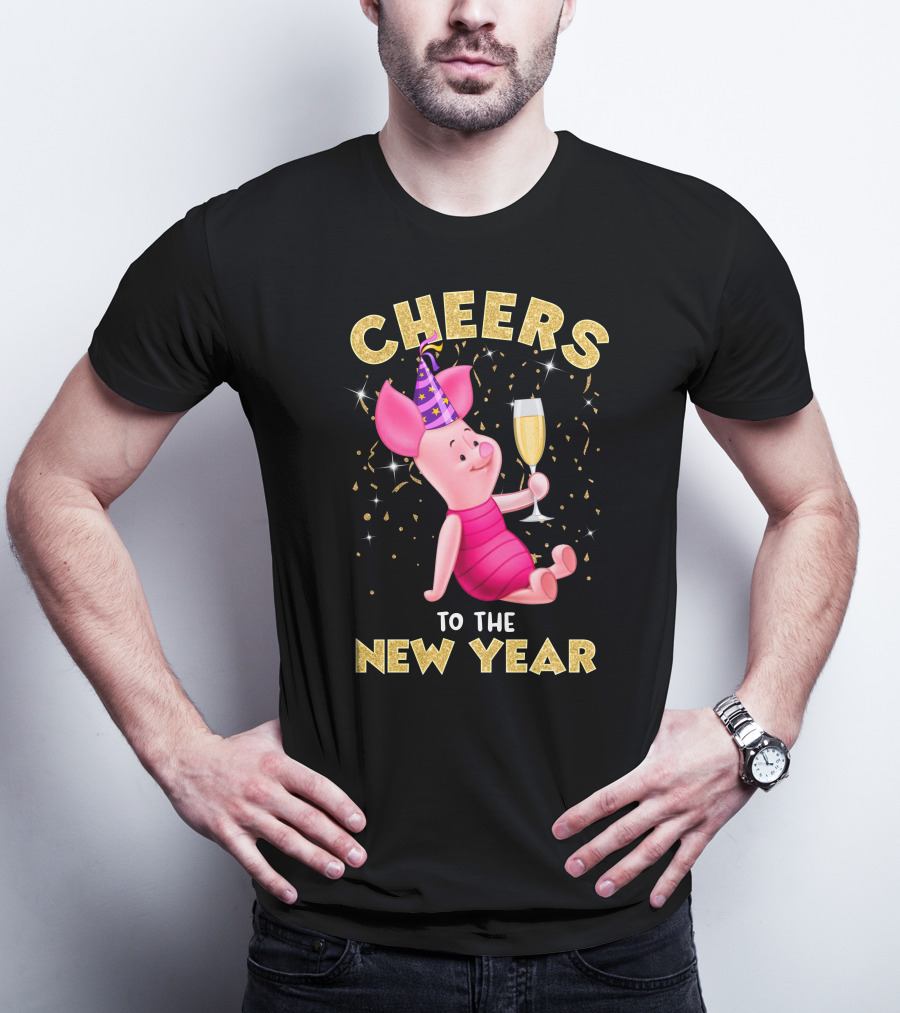 Cheers To The New Year Pl Champagne T-Shirt