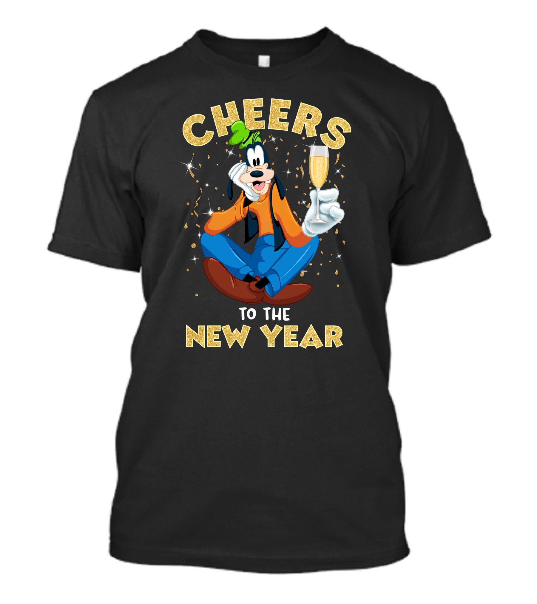 Cheers To The New Year Gf Champagne T-Shirt
