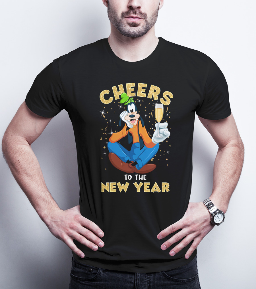 Cheers To The New Year Gf Champagne T-Shirt