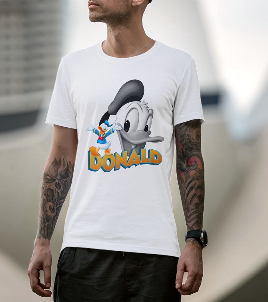 Donald Duck Classic Animation Character T-Shirt