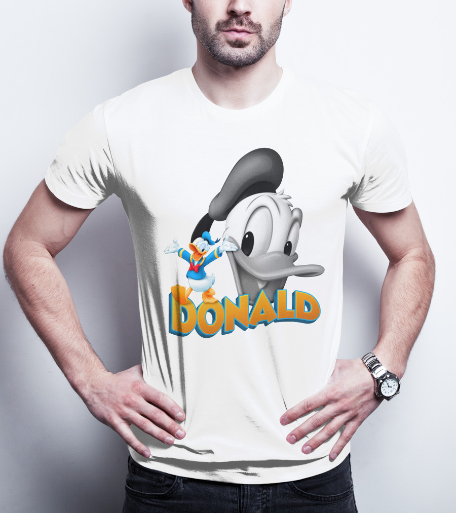 Donald Duck Classic Animation Character T-Shirt