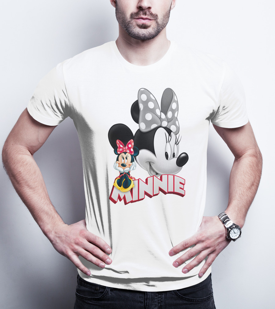 Minnie Mouse Large Polka Dot Bow T-Shirt