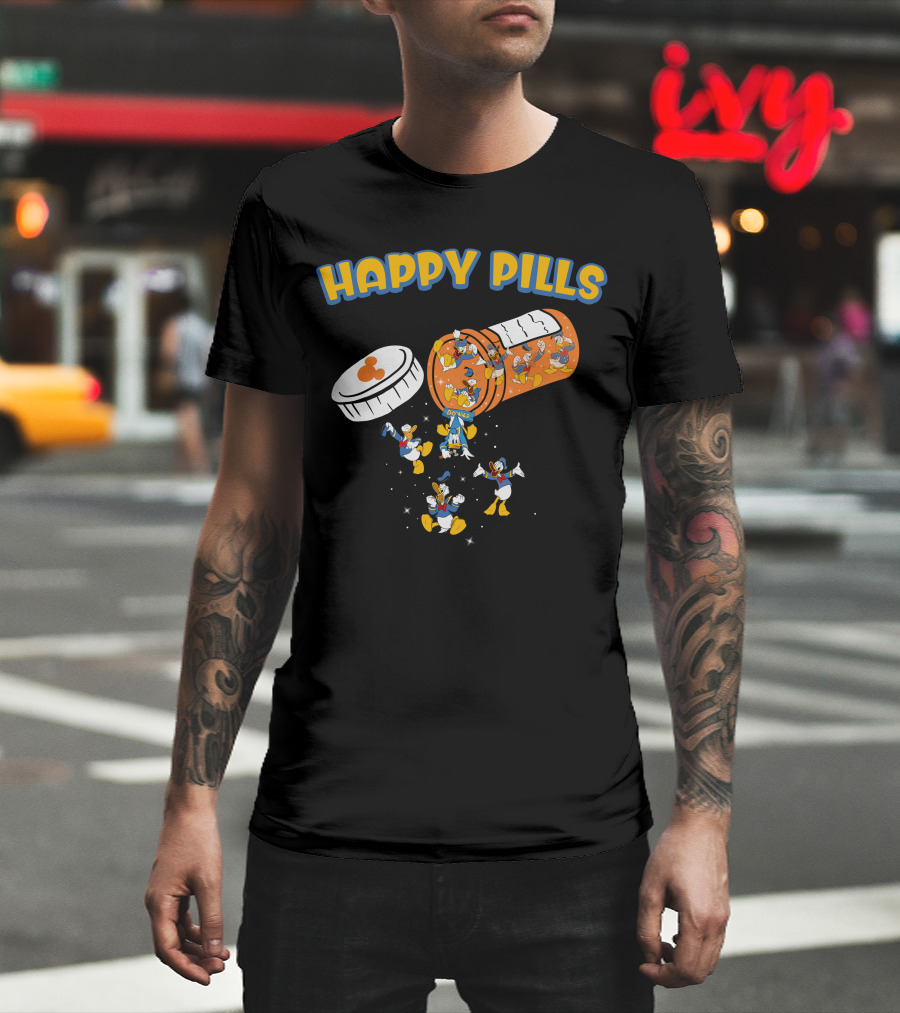 Happy Pills Donald T-Shirt